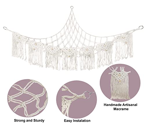 Pepeli Home Products Stuffed Animal Net or Hammock, Stuffed Animal Net, Net for Stuffed Animals Corner, Stuffed Animal Holder