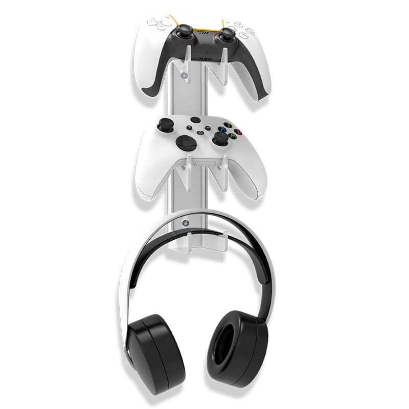 LENBOKEN Universal Controller Display Stand for P4 P5 N-Switch Headset Holder & Desk Mounts for Controller