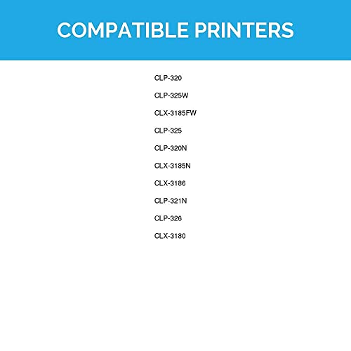 LD Compatible Toner Cartridge Replacement for Samsung K407 CLT-K407S (Black)
