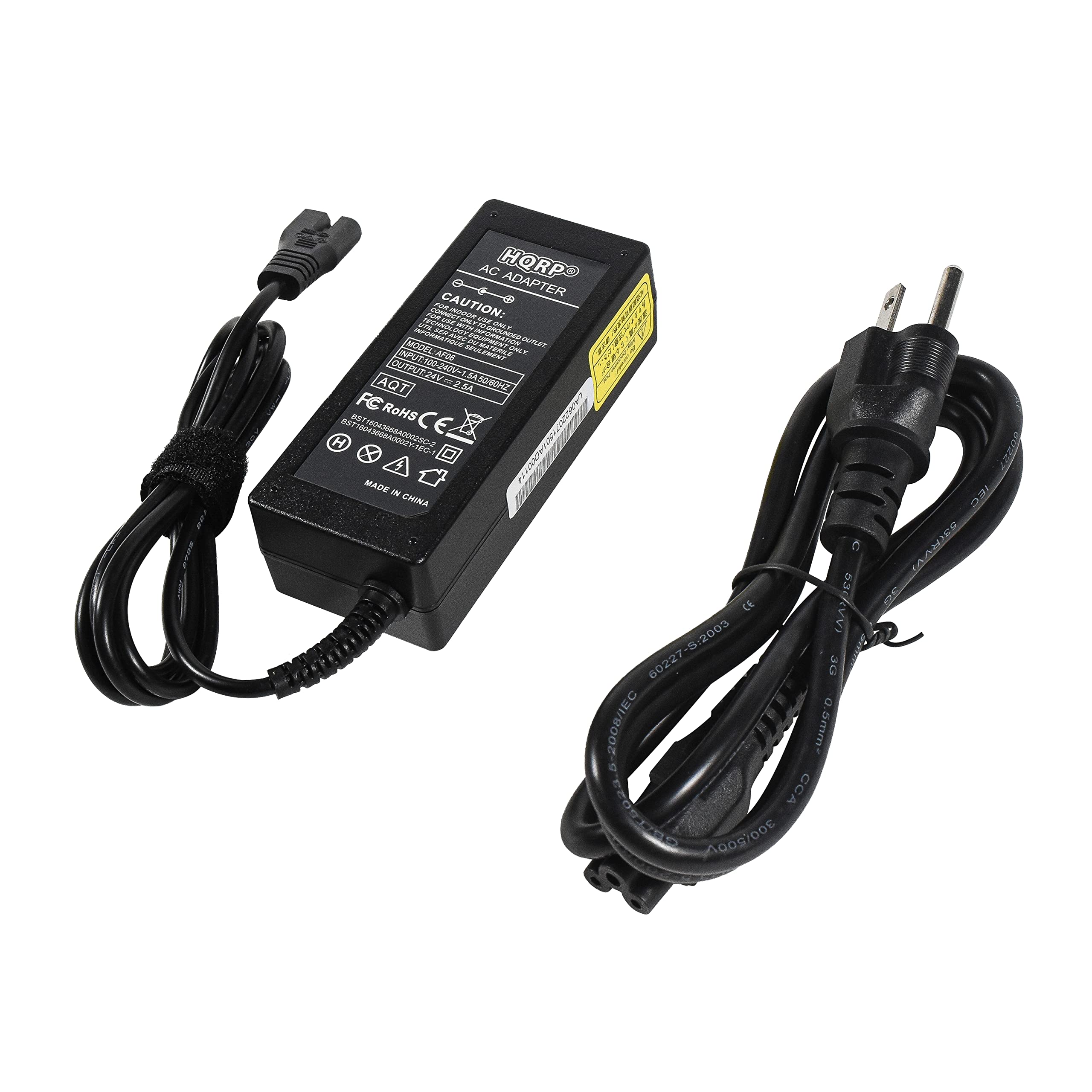 HQRP AC Adapter Compatible with UComfy Innov 8072 8954 4A201201 Innov IVP2400-2500 Foot Massager Emson Power Supply Cord Adaptor