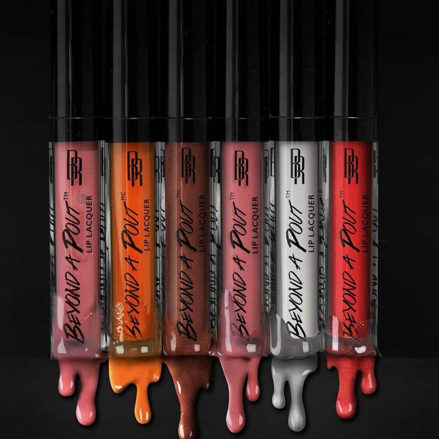 Black Radiance Beyond A Pout Lip Lacquer Lip Gloss, Heat Wave