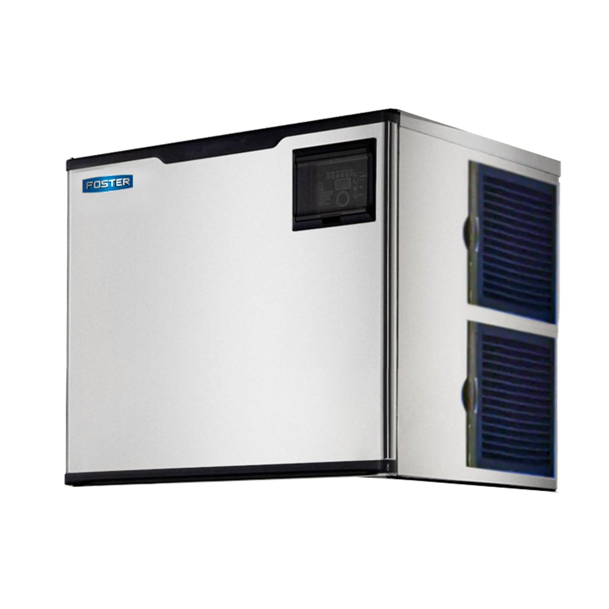 Commercial Ice Maker 350 Pounds Per Day â Head Only â Stainless Steel Industrial Modular Ice Cube Machine â Quiet Operation â Air Cooling System - by Foster