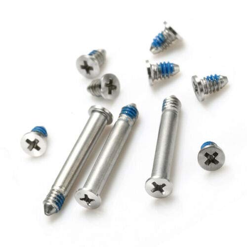 TWYZONE Set of 10pcs Repair Replacement Screws +1pcs 1.5 Phillips Head Screwdriver for Unibody MacBook Pro A1278 A1286 A1297 13" 15" 17" Bottom Case (Not for Retina Display)