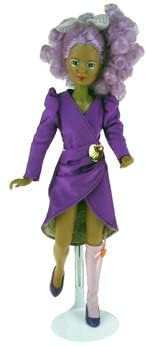Doll Stand 2201 - White Doll Stand for 11" to 12" Small-Waisted Fashion Dolls, 6-Pack