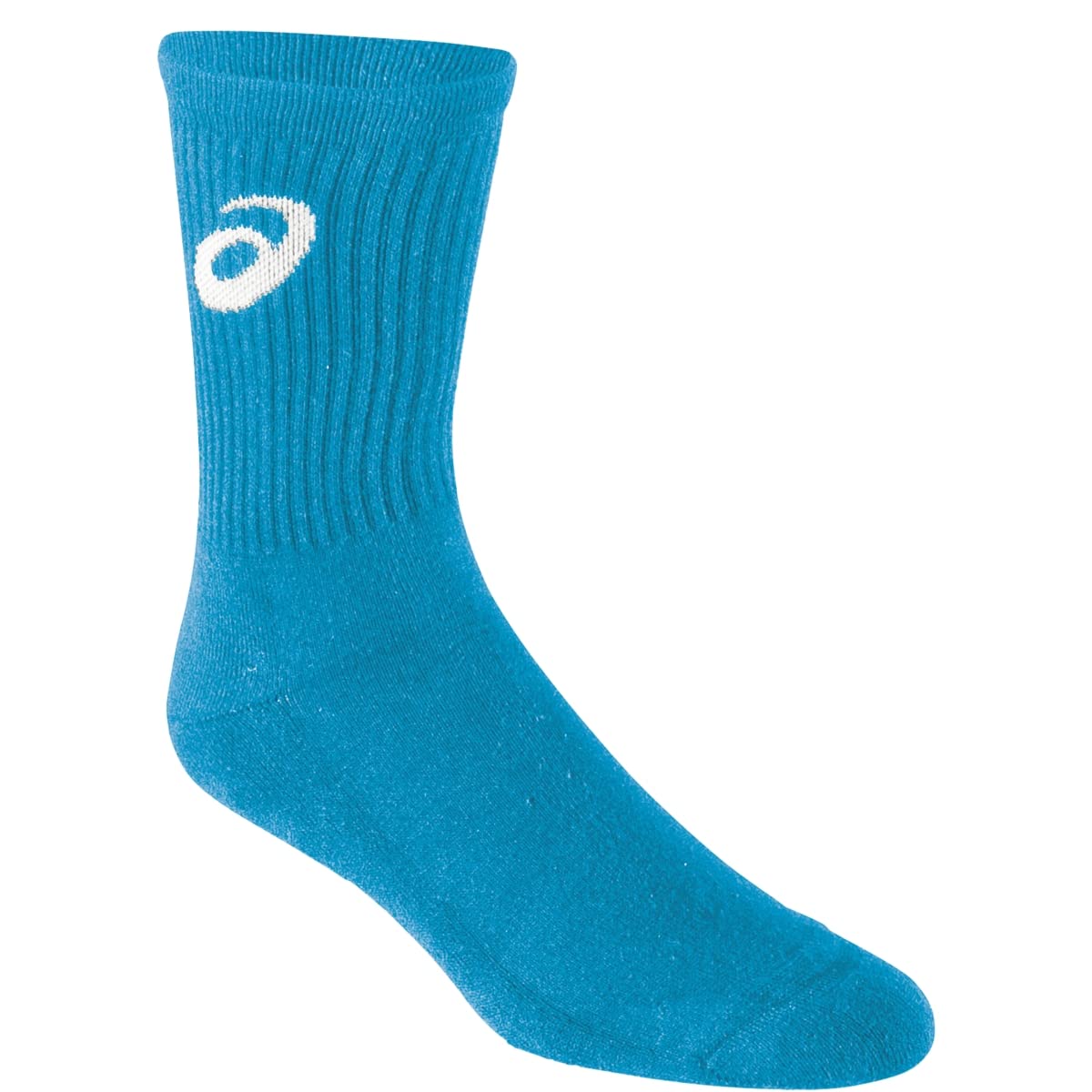 ASICS Team Crew Sock, Atomic Blue, Small