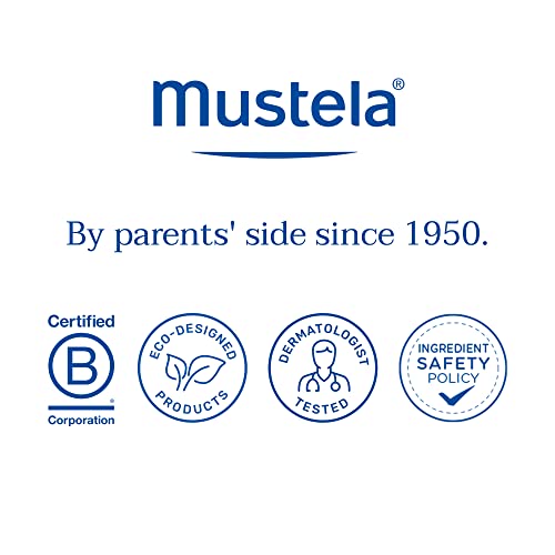 Mustela Baby Multi-Sensory Bubble Bath with Natural Avocado β Biodegradable Formula - 6.76 oz.