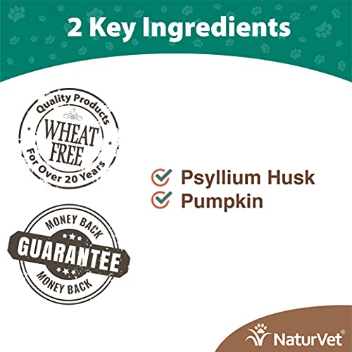 NaturVet β Hairball Aid Supplement for Cats - Plus Pumpkin β Helps Eliminate & Prevent Hairballs β 100 Soft Chews