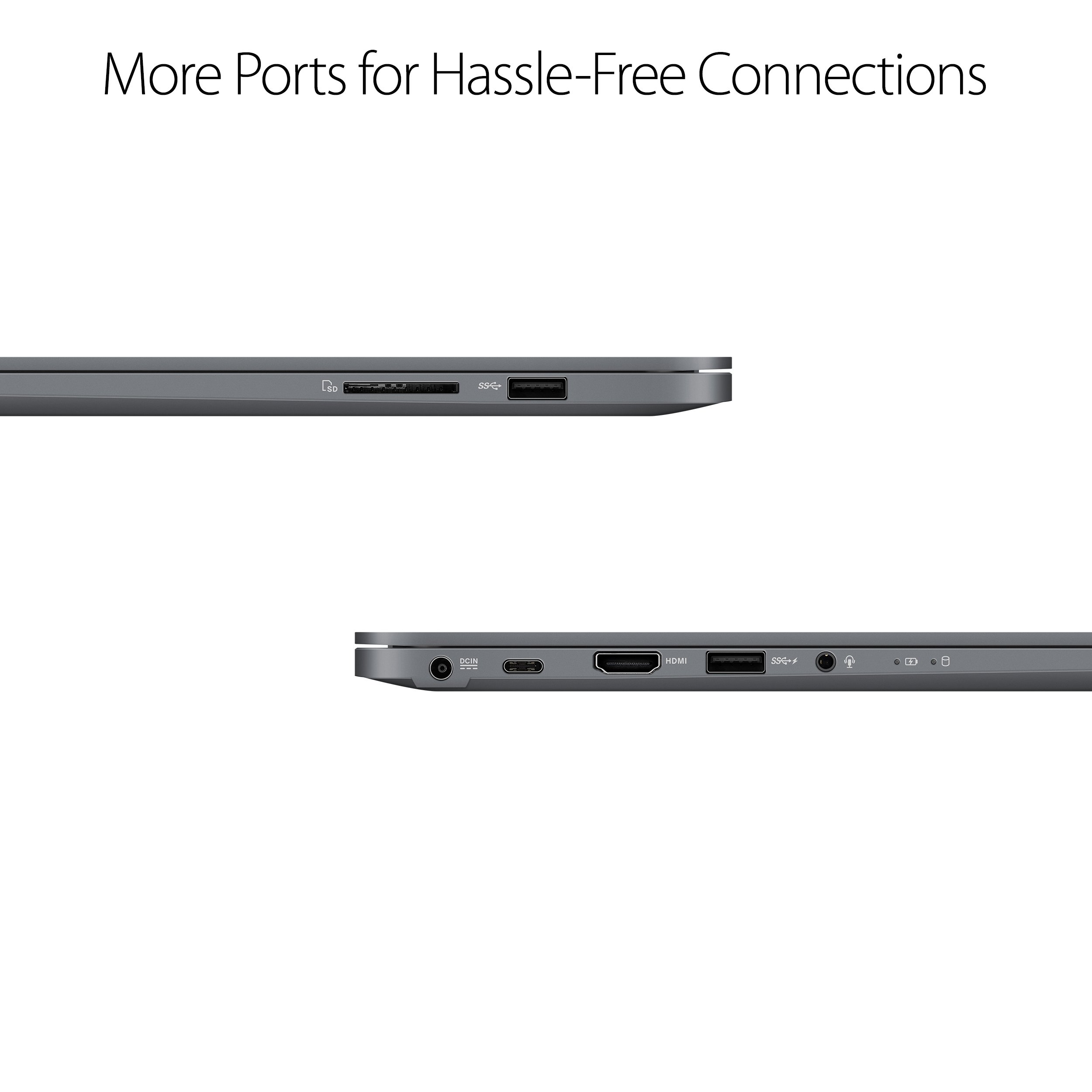 ASUS ExpertBook P5440 Thin and Light Business Laptop, 14” FHD, Intel Core i5-8265U Processor, 256GB PCIe NVMe SSD, 8GB DDR4 RAM, Windows 10 Pro, Fingerprint, TPM, Grey