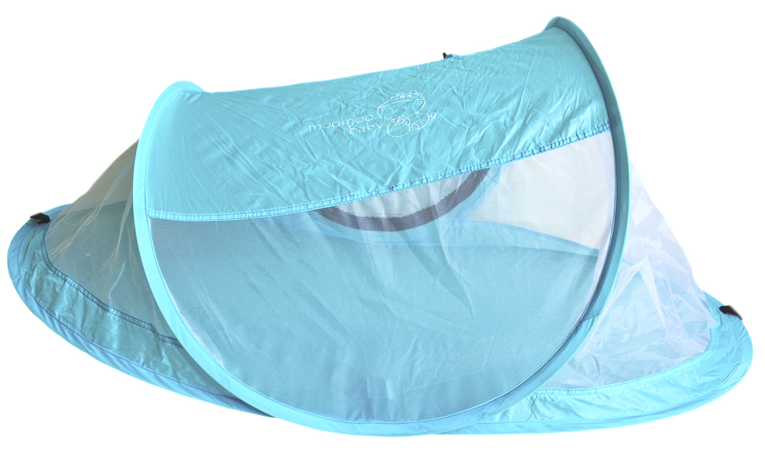 MooMooBaby Pop-Up Baby Beach Crib Tent