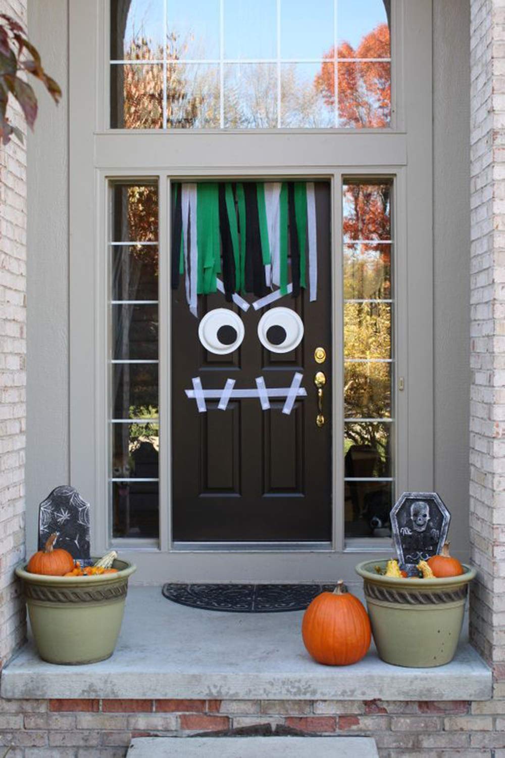 DECORA 7.5 Inch Giant Googly Eyes Plastic Wiggle Eyes with Self Adhesive for Chritsmas Tree Party Decorations 2 Pieces