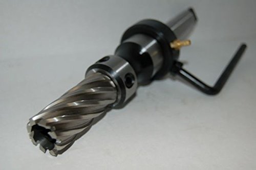Morse Taper 3 MT3-W/W Oiler for Drill - Use 3/4" Weldon Shank Annular Cutter Broach w/Drill Press BLUEROCK Brand