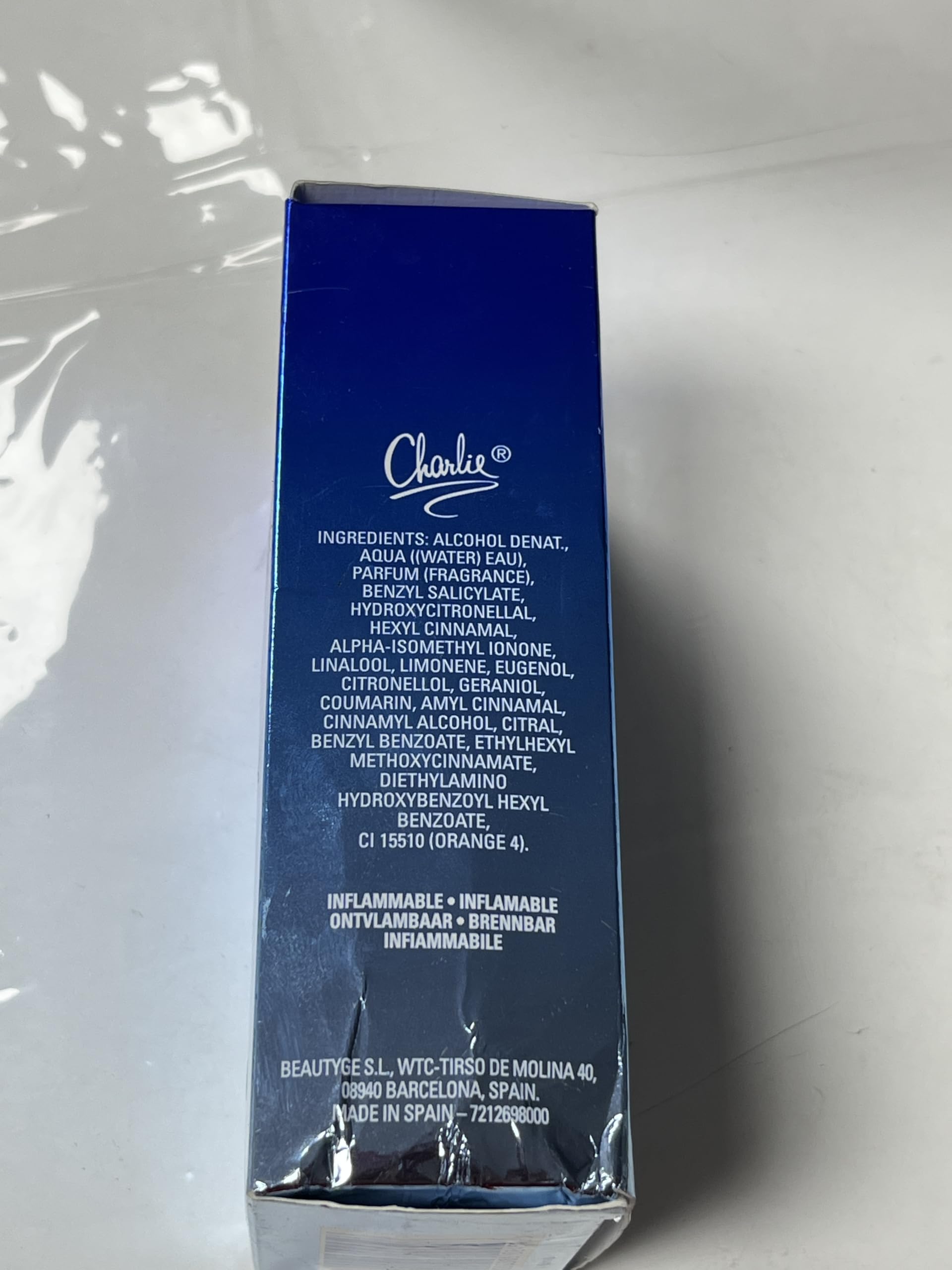 Revlon Charlie Blue Eau Fraiche Spray for Women, 3.3 oz