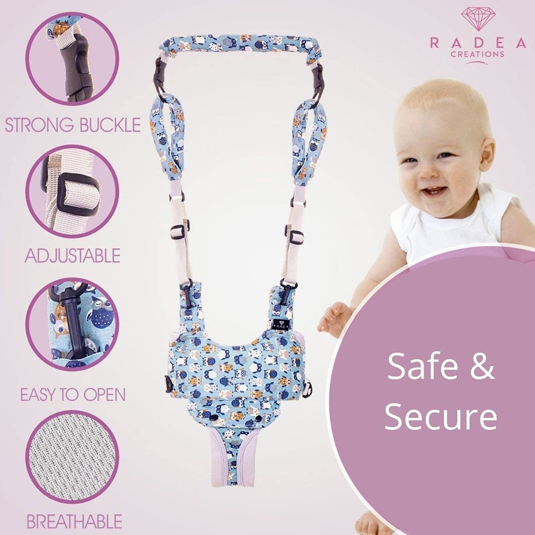 Baby Walking Harness - Easy-Wearing Baby Harness for Walking - Walk & Stand Baby Walker Harness - Comfy Padded Baby Walking Assistant - Walking Harness for Toddlers