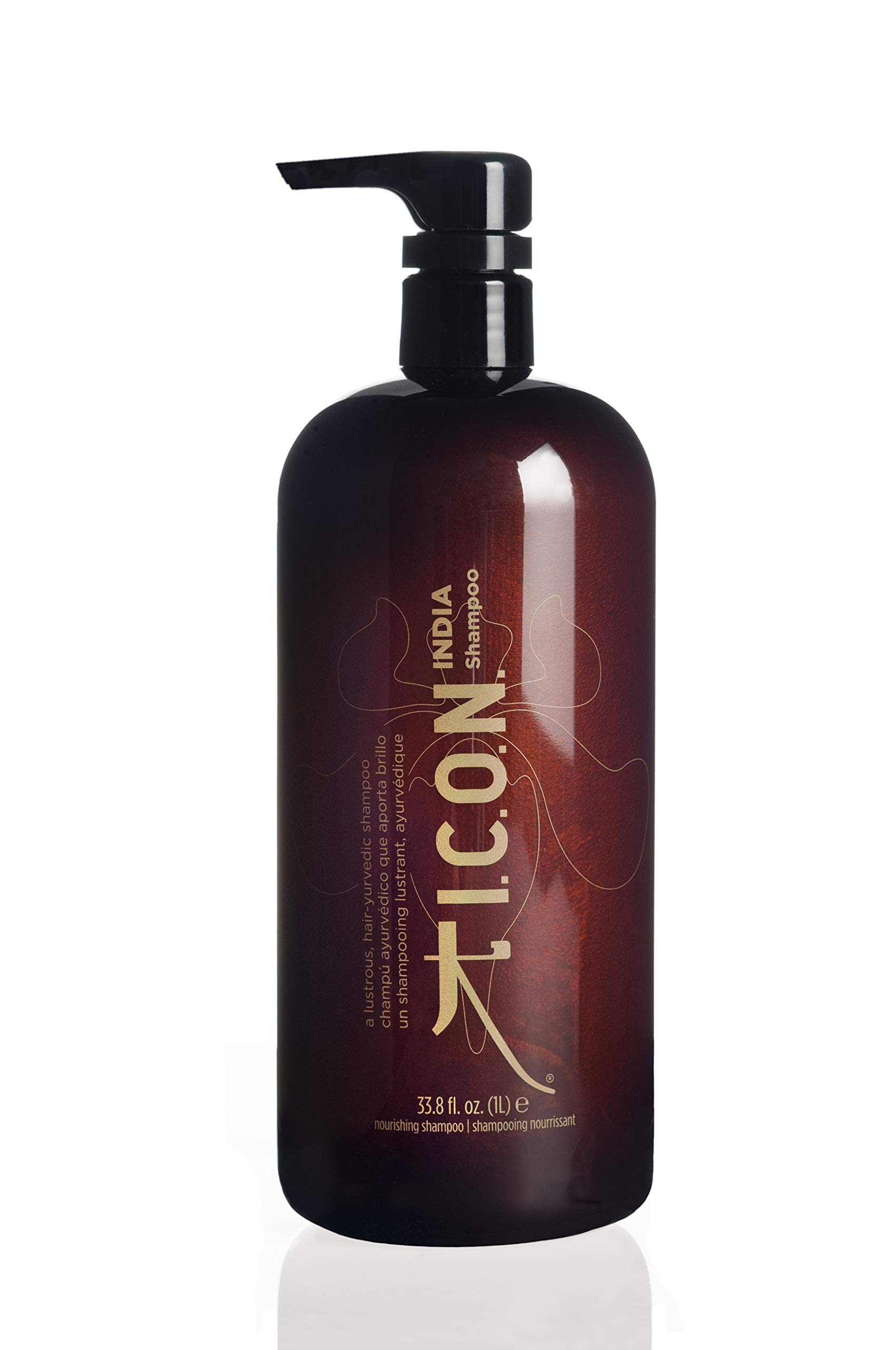I.C.O.N. India Shampoo and Conditioner Combo, Salon-Quality Hair Care, 1 Liter Each