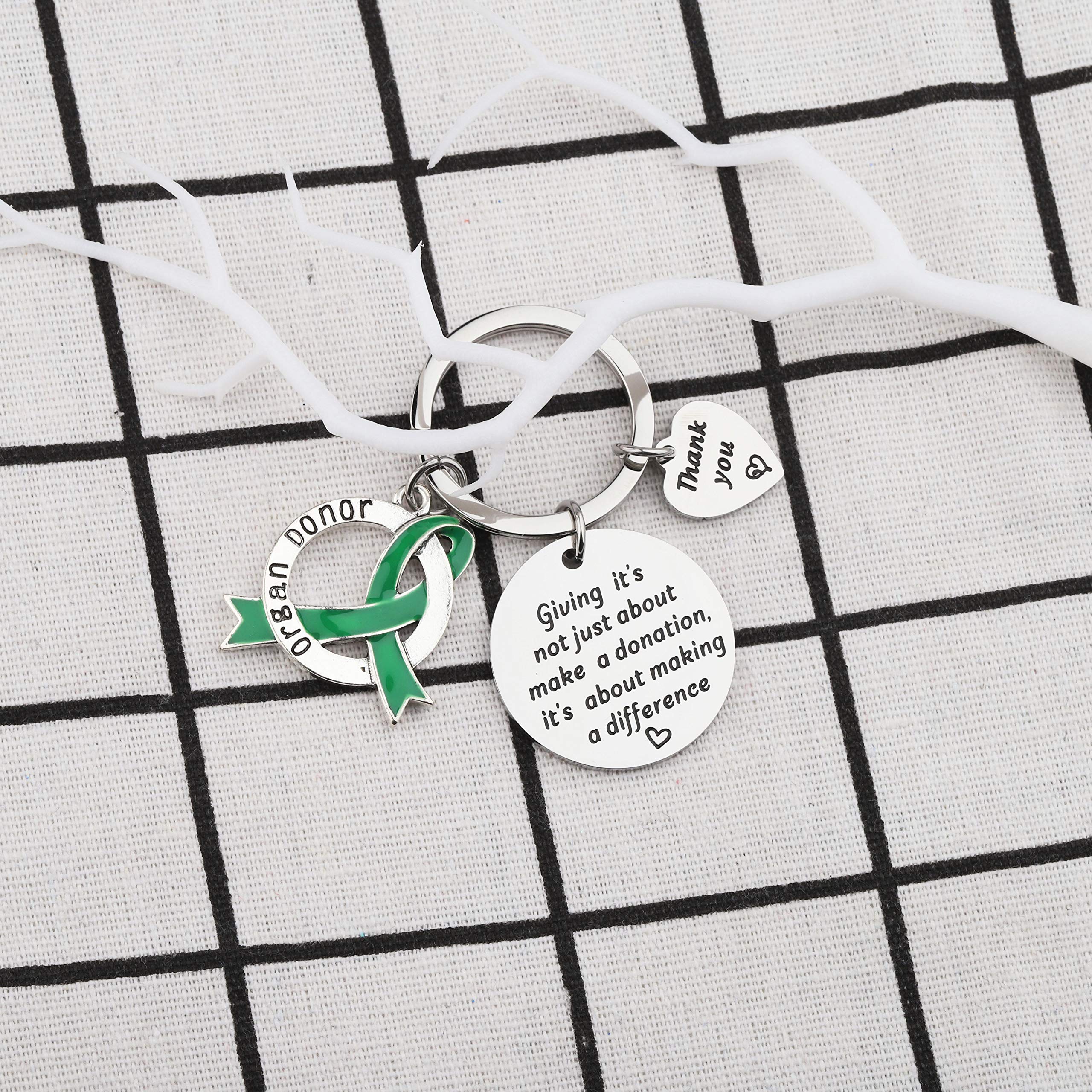 BAUNA Organ Donor Gifts Green Giving Donation Awareness Kidney Gift