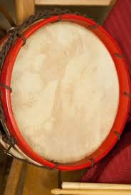 Goat Skin Djembe Head | Goatskin for Drum Doumbek| Natural Flat Round Piece GOAT SKIN Head untanned by AnNafi (10 inches)