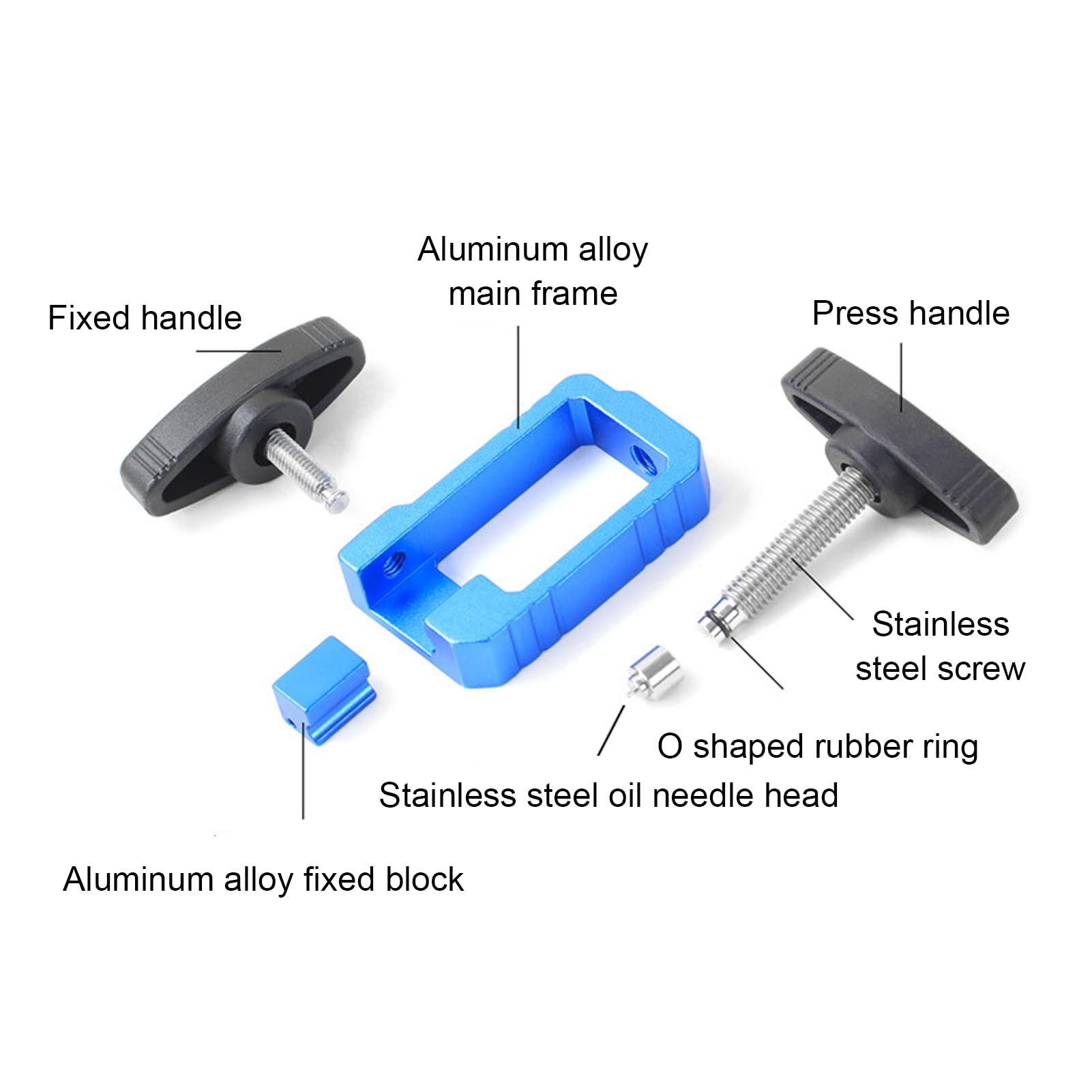 Beaswhca Aluminum Alloy Syringe Insertion Tool Mountain Bike Hydraulic Hose Insertion Tool for Road Mountain Bikes
