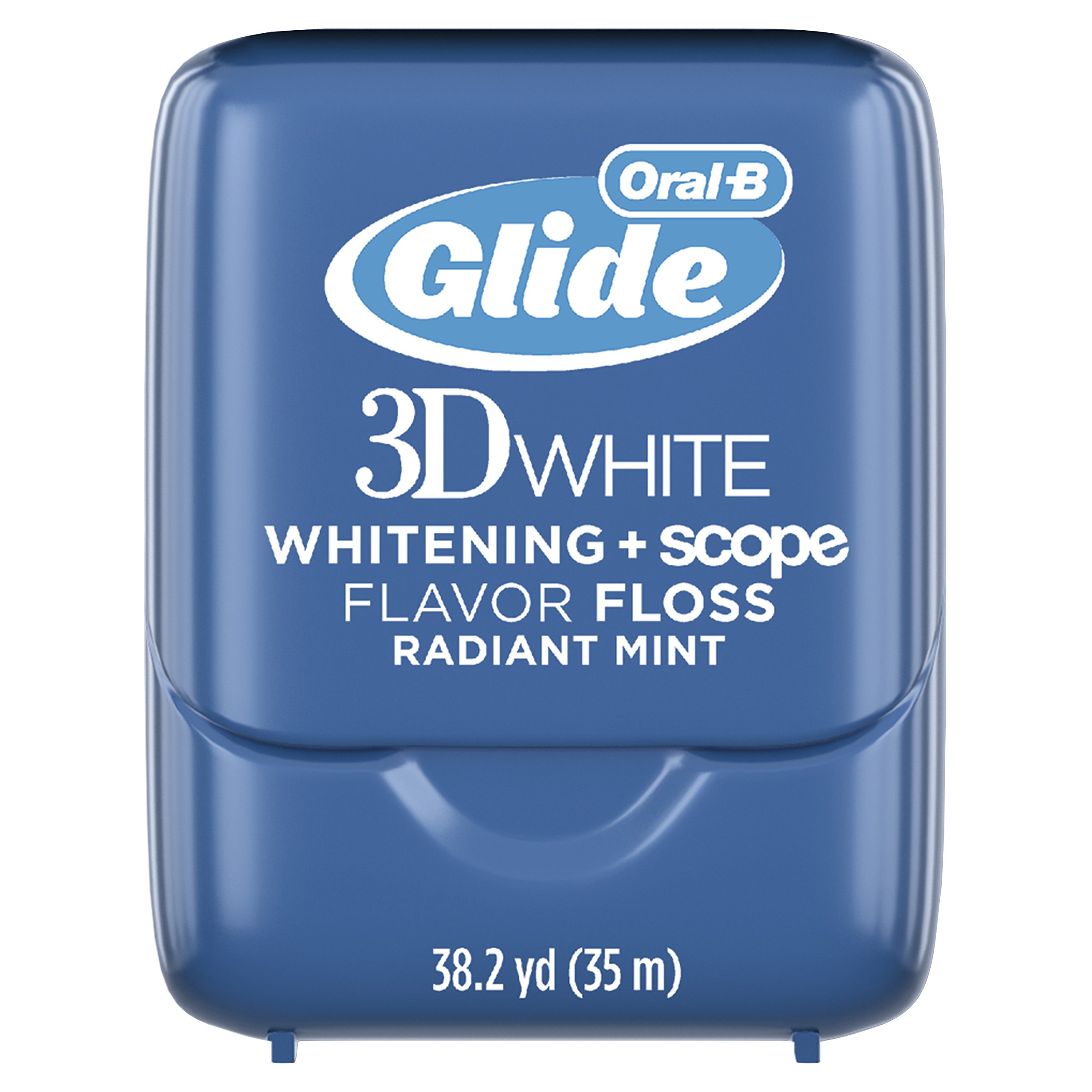 Oral-b Glide 3D White Whitening Plus Scope Radiant Mint Flavor Floss 35M Twin Pack
