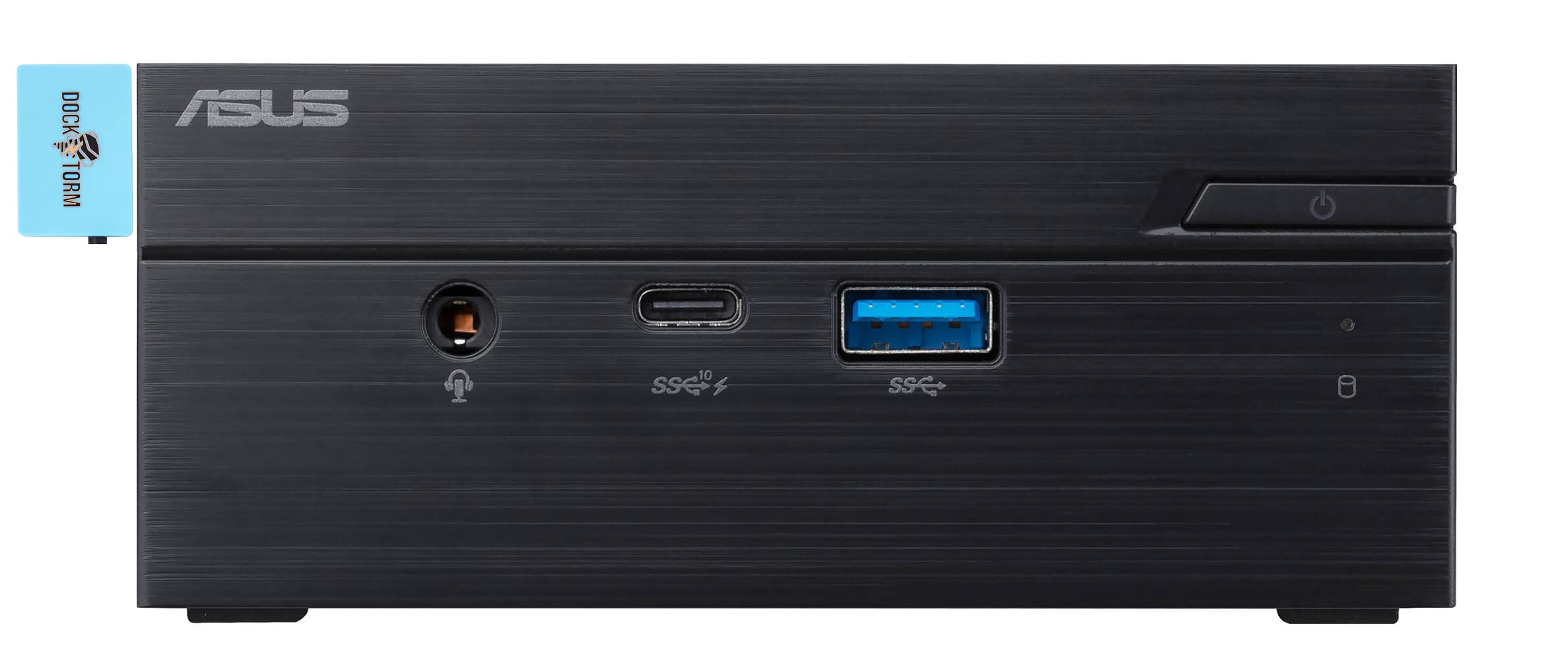 ASUS PN51-S1 Mini Desktop PC (AMD Ryzen 7 5700U 8-Core 1.80GHz, 32GB RAM, 2TB PCIe SSD, AMD Radeon, WiFi 6, Bluetooth 5.2, RJ-45, Win 10 Pro) with Dockztorm Dock