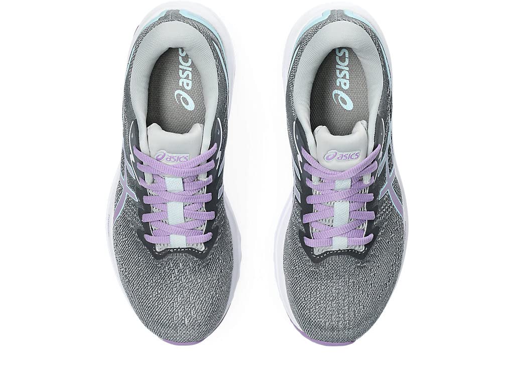 ASICS Women's GT-1000 11 Running Shoes, 7.5, PIEDMONT GREY/ENGLISH LAVENDER