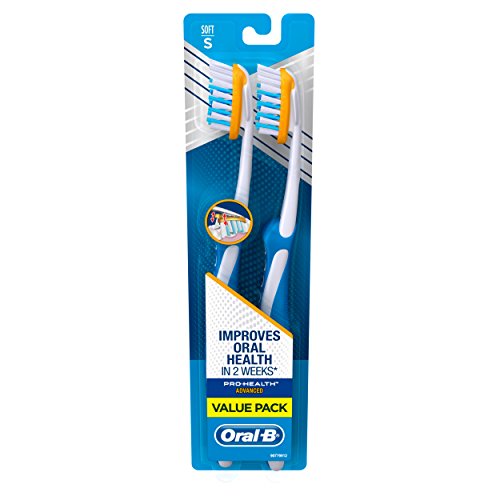 Oral-B Pro-Health Clinical Pro-Flex Toothbrush with Flexing Sides, 40S - Soft, 2 Count