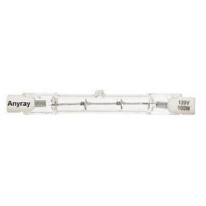 Anyray J-Type 120V 100W De T3 78mm Halogen Bulb J78 100Watts 120Volts