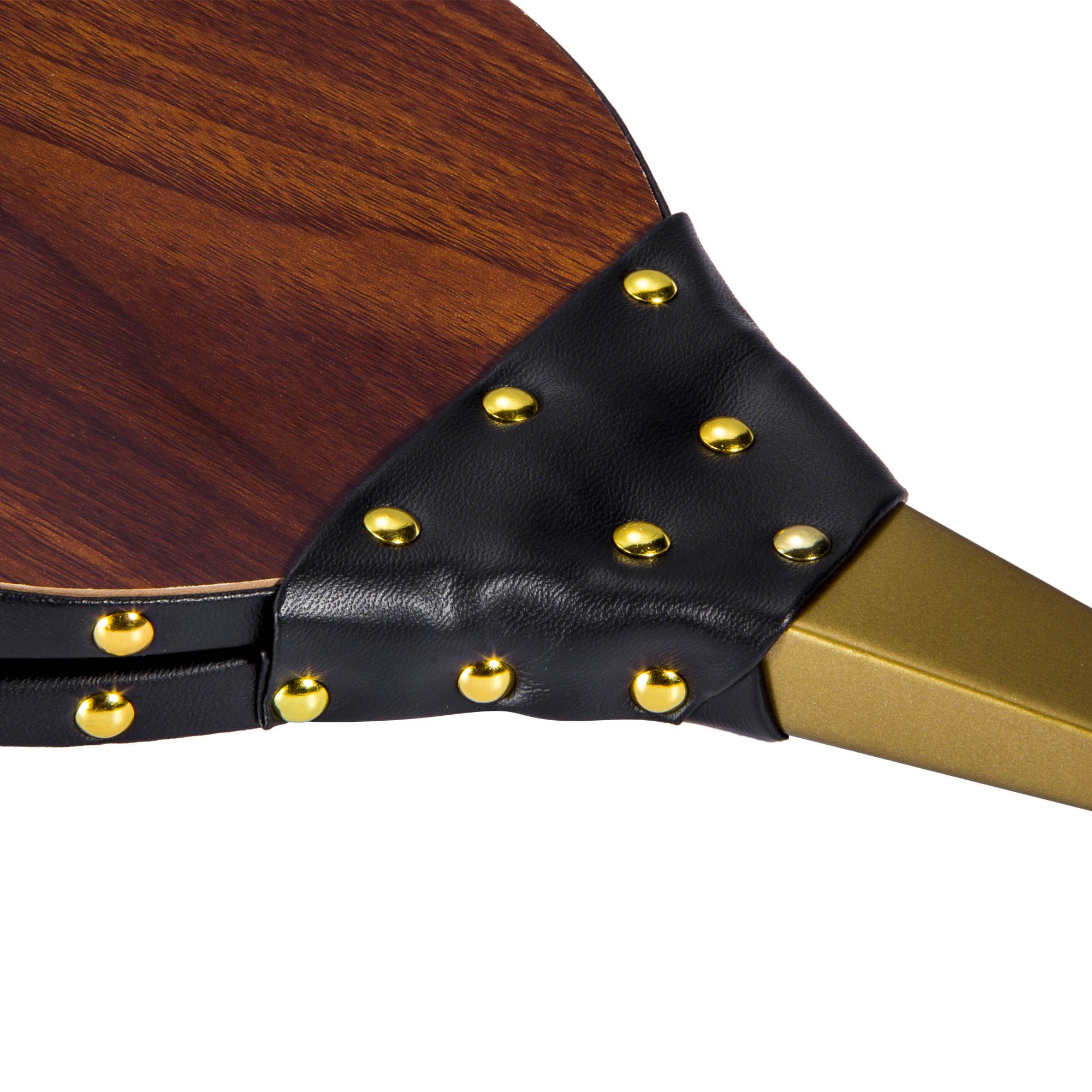 goldblue 15.5" x 6.5" Fireplace Wood Bellows Fireplace Bellows Outdoors Barbeque Grill Chimney Hand Bellow, Wood Bellows