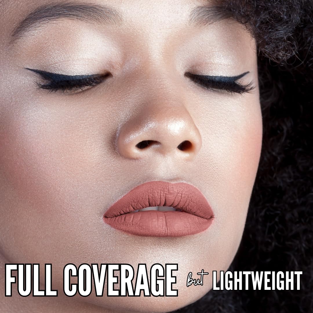 Mynena Soft Terracotta Long-Lasting Matte Liquid Lipstick | Intense Color, Smudge-Proof & Waterproof | Comfortable, Hydrating Shea Butter | Vegan & Cruelty-Free | Zoe