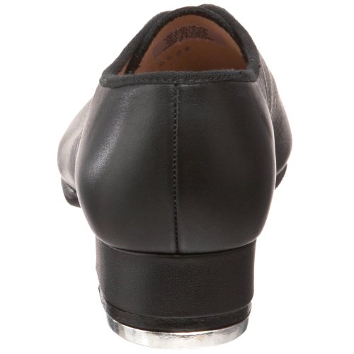 Bloch womens Bloch Women's Jazz Tap Full-sole Leather Tap dance shoes, Black, 9.5 US