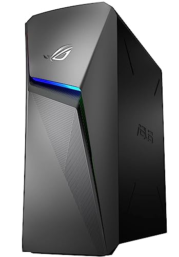 ASUS ROG Strix G10DK Gaming Desktop PC (AMD Ryzen 5 3600X 6-Core, 16GB RAM, 1TB PCIe SSD, GeForce GTX 1660 Ti 6GB GDDR6, AC WiFi, Bluetooth 5.1, HDMI, Win 11 Home) (Renewed)