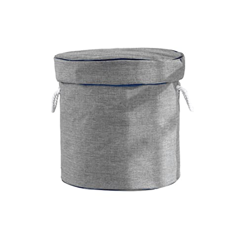 Toy Storage Basket and Play Mat–Waterproof Toy Storage Bag,Large Drawstring Portable Container Storage Organizer,Outdoor Collapsible Toy Storage Bins,Canvas Building Block Storage Bag/Bin for Bedroom (12.6" x 11")