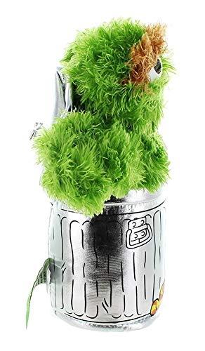 GUND Sesame Street Official Oscar The Grouch Muppet Plush, Premium Plush Toy for Ages 1 & Up, Green/Silver, 10”