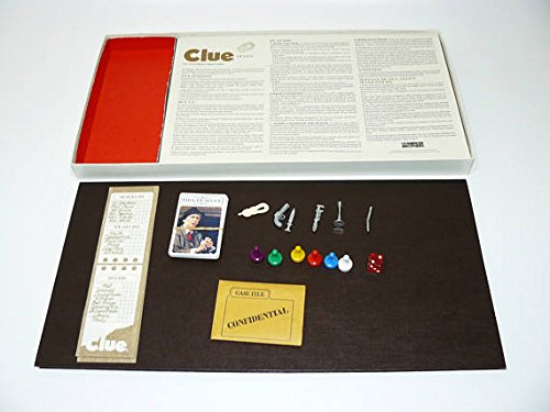 Clue Parker Brothers Detective Game 1972