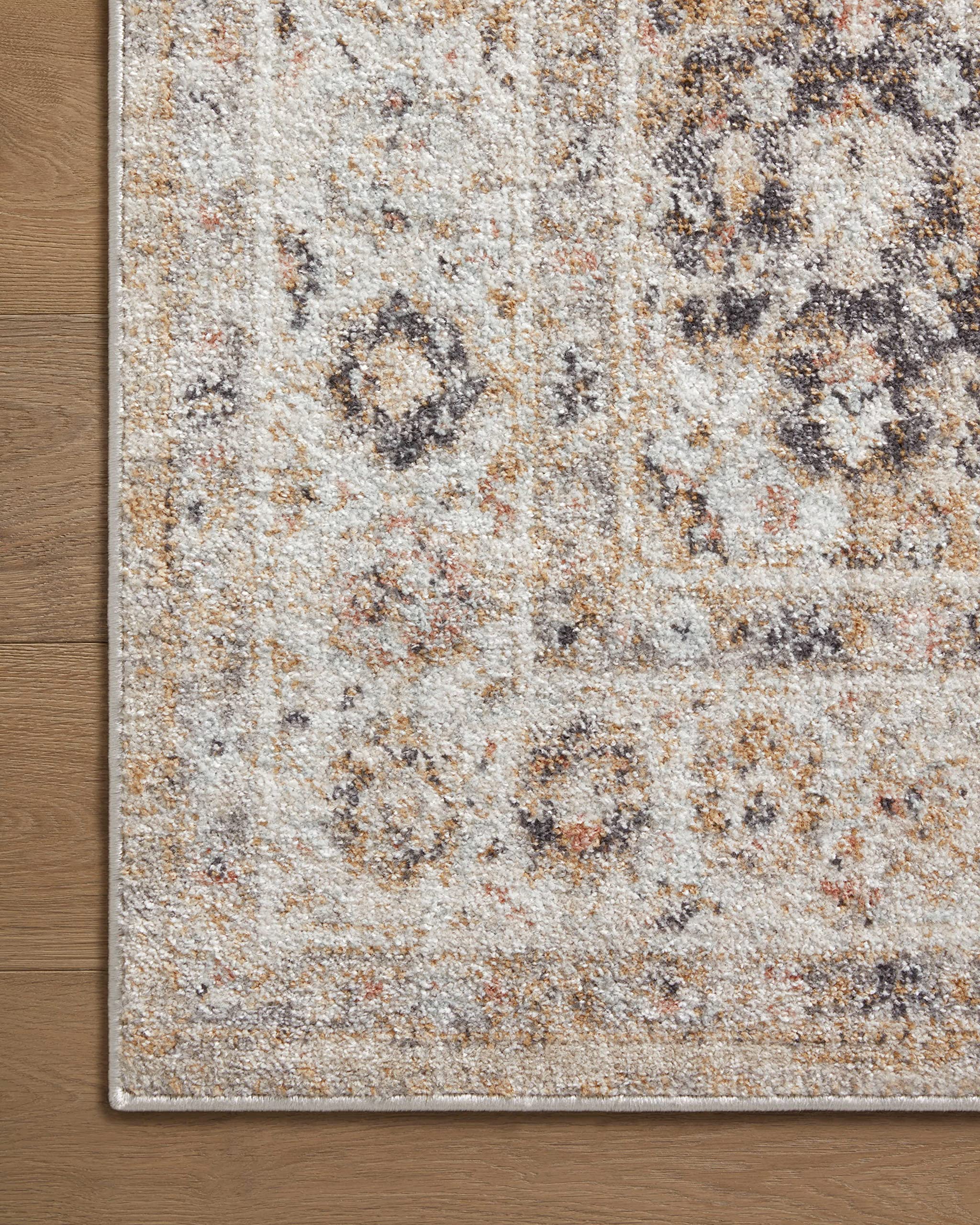 Loloi II Monroe Collection MON-02 Beige/Multi 6'-7" x 9'-3" Area Rug