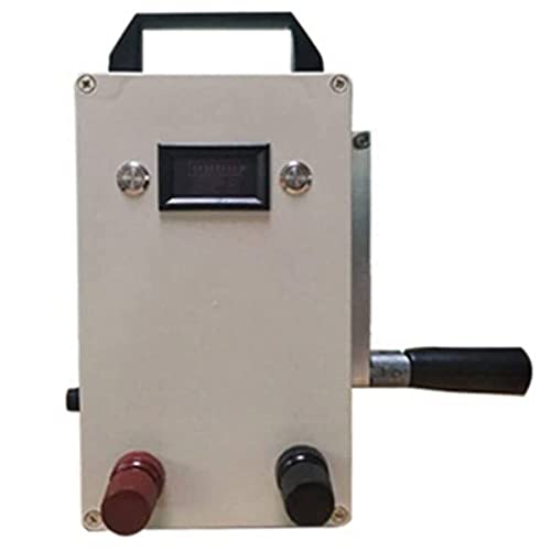 BAFAFA 150W Hand Crank Generator, Power Supply Lighting Power Generation Mobile Phone Charging Output Voltage 5V, 12V, 220V Lithium Battery Capacity: 5000mAh Inverter