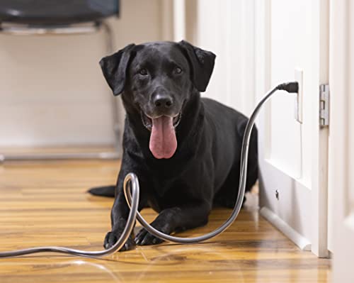 PetCords Dog and Cat Cord Pet Protector 10 FT, Protects Your Pets Through Insulated Cables up to 10ft, Pet and Critter Safety Device, Unscented, Odorless, Made and Designed in The USA