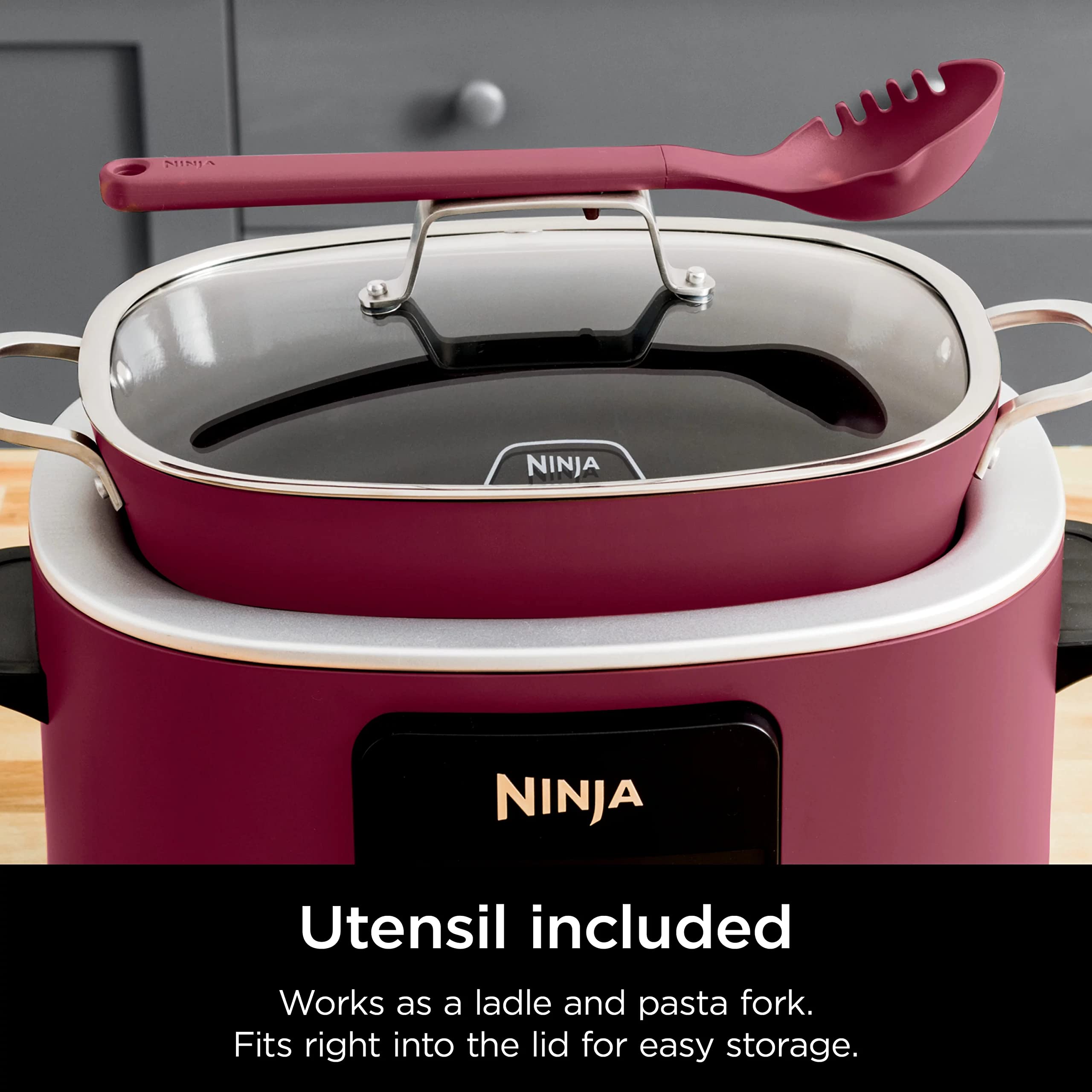 Foodi PossibleCooker 8.5Quart Multi-Cooker, with Slow Cooker, Pressure Cooker MC1000