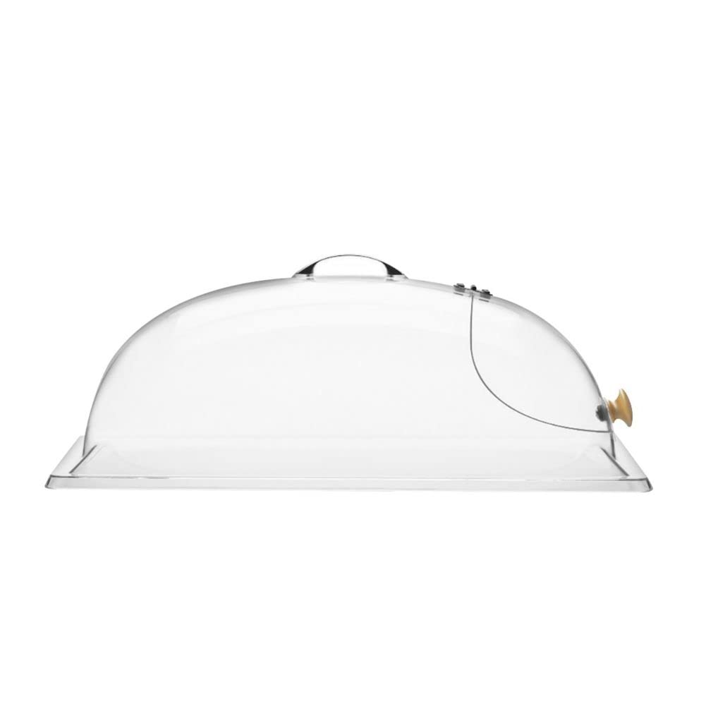Cal-Mil 339-12 Clear Chafer Cover with Door, 12" Width x 20" Depth x 7" Height, Clear
