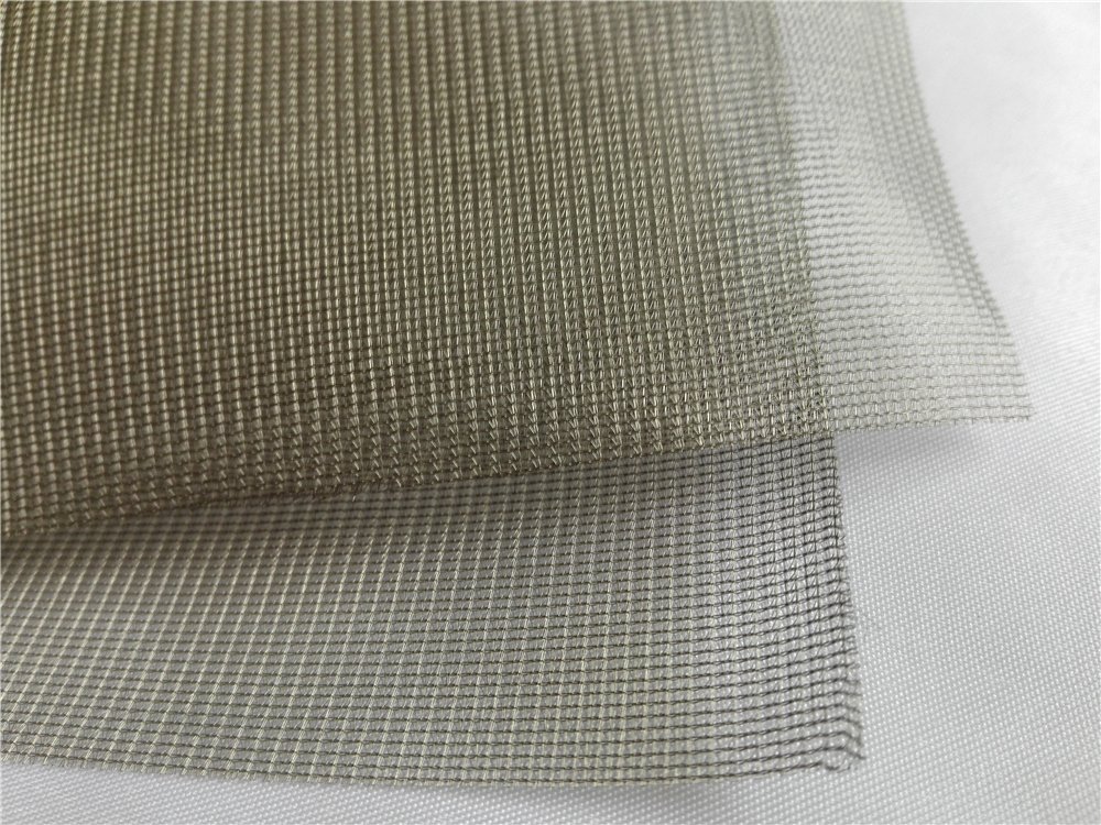 Copper Mesh Gauze Tulle Type Fabric Shielding RFID Reducing EMI EMF Usable in Wall Render or Concrete or Window Transparent Clear Feature 39x43 inch