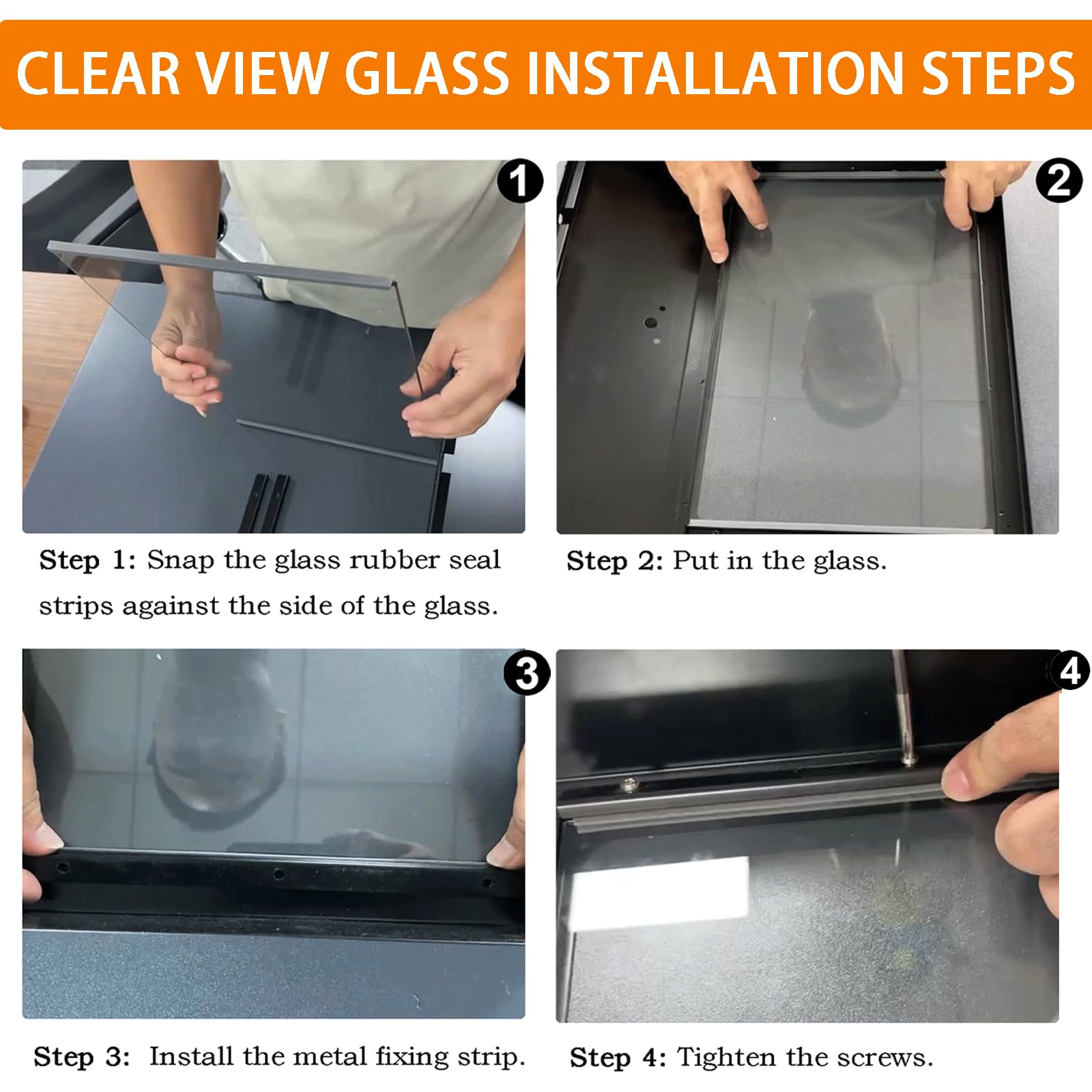 BBQ Future Griddle Clear View Lid for Blackstone 36 inch Griddle, NEW Griddle Hard Cover with Glass Window Hood for 36" Blackstone Flat Top Griddle Station 1554, 2149 Blackstone Griddle Accessories