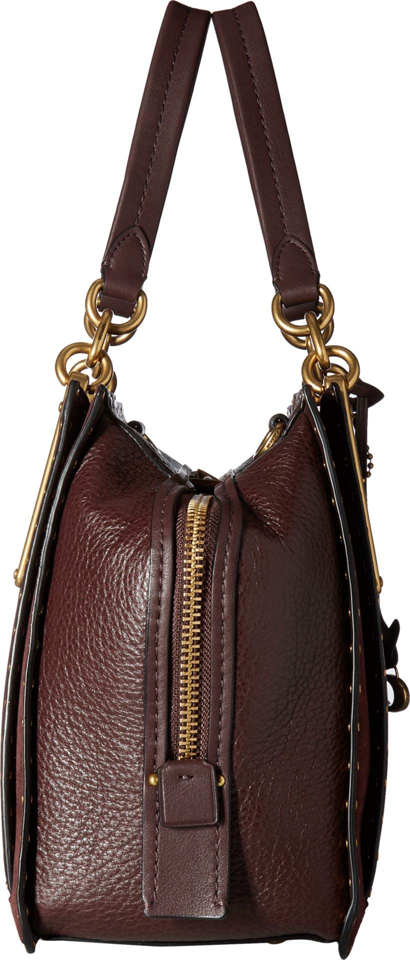 COACH Dreamer 36 in Rivets B4/Oxblood One Size