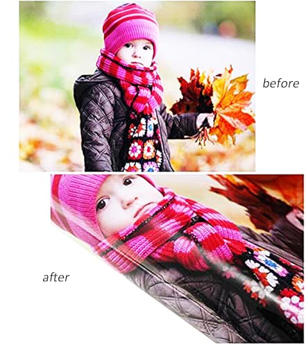 INTBUYING Cold Laminating Film Glossy Roll 25''x180 Vinyl Cold Lamination Film Self-Adhesive Laminating Vinyl Roll