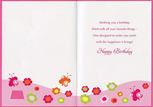 Designer Greetings Shoe, Purse, Gift and Heart Die Cut Windows Birthday Card for Daughter-in-Law