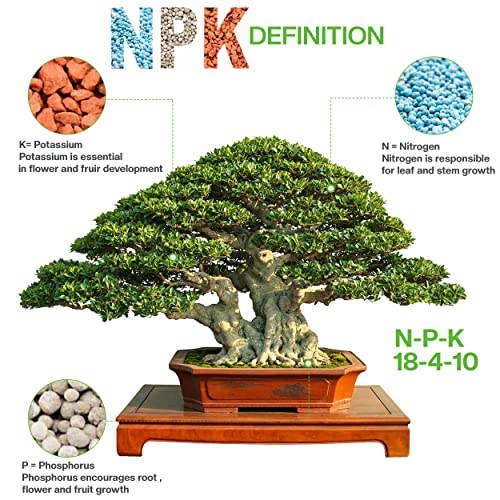 Bonsai All-Purpose Fertilizer by The Bonsai Supply β 2Lbs| Quick Results | Micro Nutrients for Vital Bonsai Health