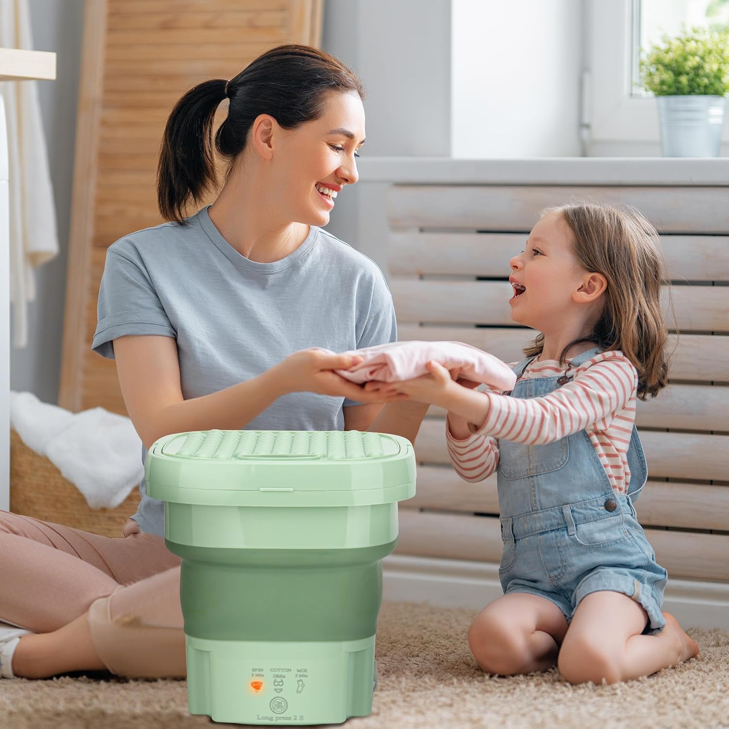 BenLoc 9L Portable Washing Machine Foldable Mini Washer