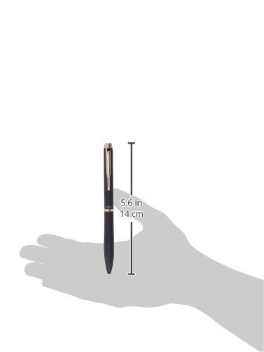 PILOT BDR-3SM-B Acro Ink Ballpoint Pen, Acro Drive Medium Point, Black Body