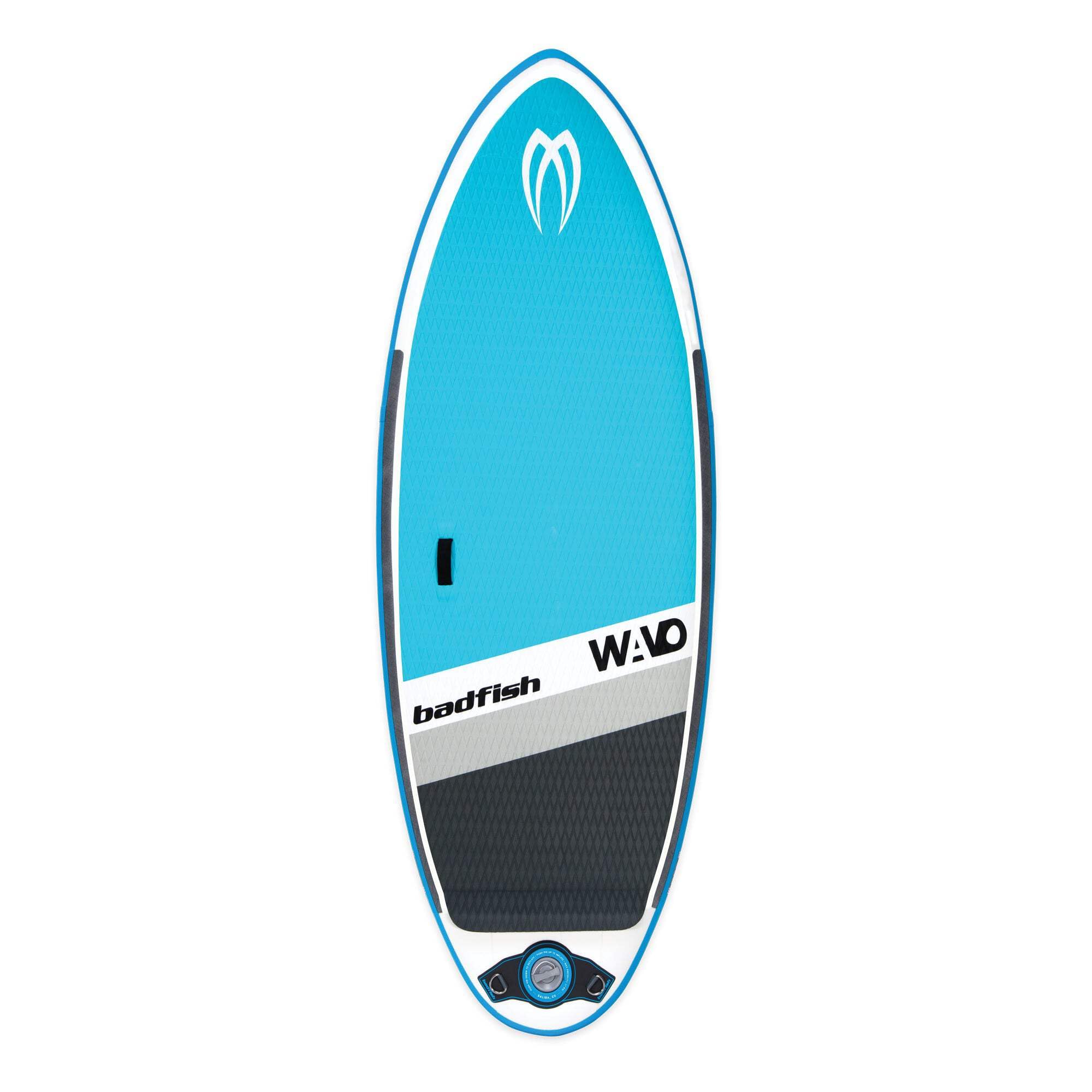 Badfish Wavo Inflatable Stand Up Paddle/Surf Board | Surfboard for River Surfing| SUP w/Backpack Travel Bag, Pump, Removable tri-fin