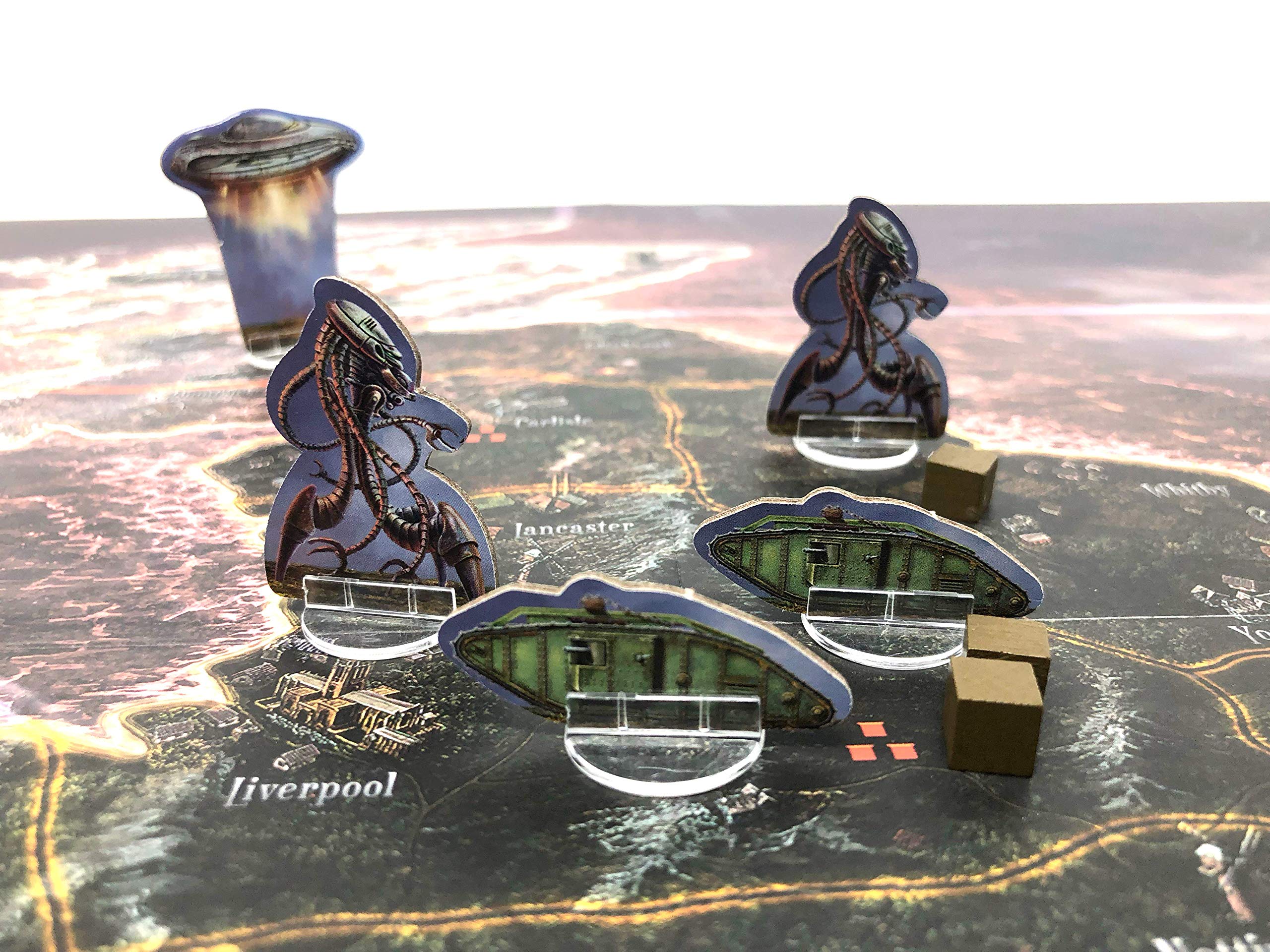 Grey Fox Games War of The Worlds: The New Wave Board Game