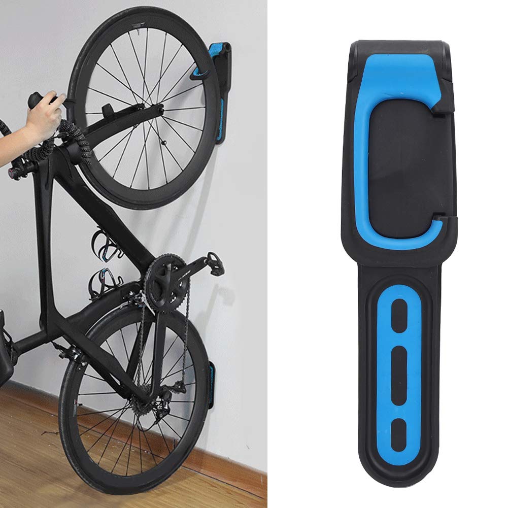 Beaswhca Non-Slip Durable Bike Wall Hook Mounted Storage Rack Hanger Parking Buckle Accessory for Mountain Road Bike