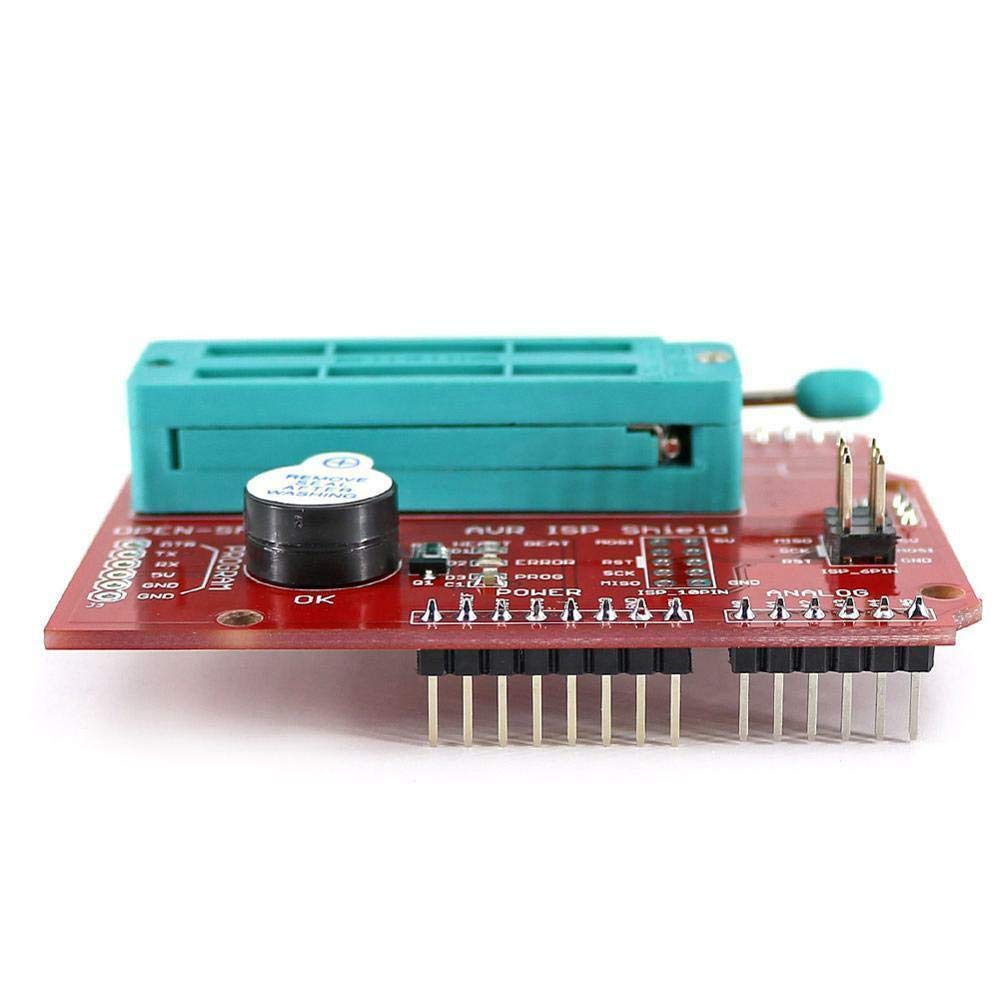 Balance World Inc AVR ISP Shield Burning Burn Bootloader Programmer for Arduino UNO R3 CA